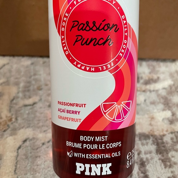PINK Victoria's Secret | Bath & Body | New Vs Pink Passion Punch Mist ...